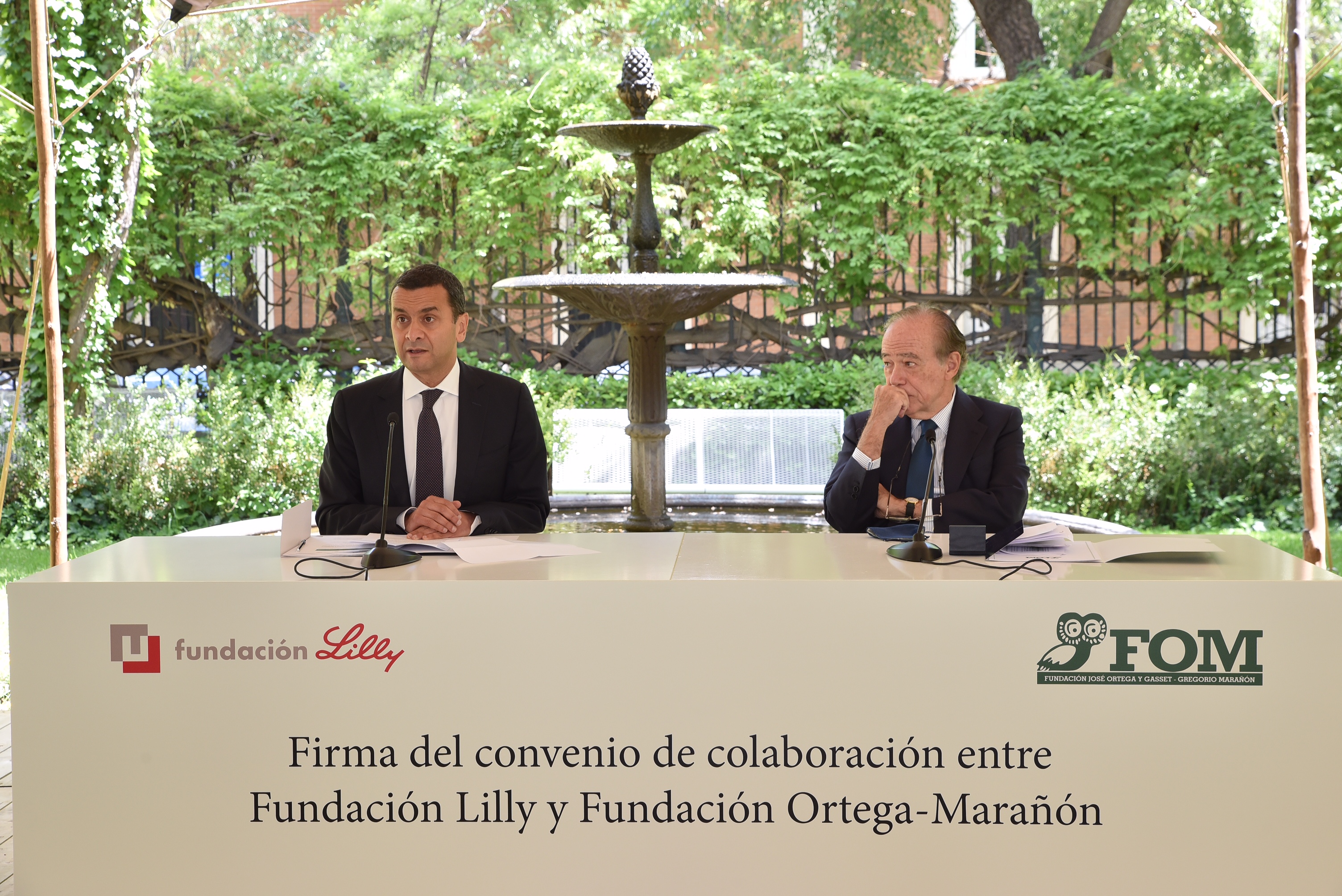 La Fundación Lilly y la Fundación Ortega-Marañón firman un convenio de ...